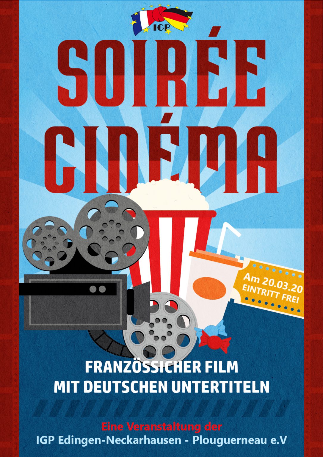 Soirée Cinéma - IGP Jumelage